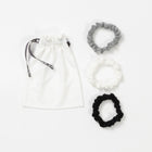 Bamboo Stretch Knit Skinny Scrunchies | Cozy Earth