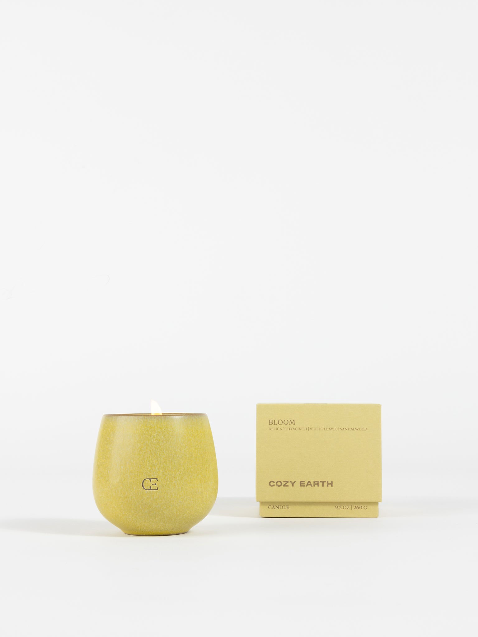 Candle BLOOM | Home Fragrance | Cozy Earth