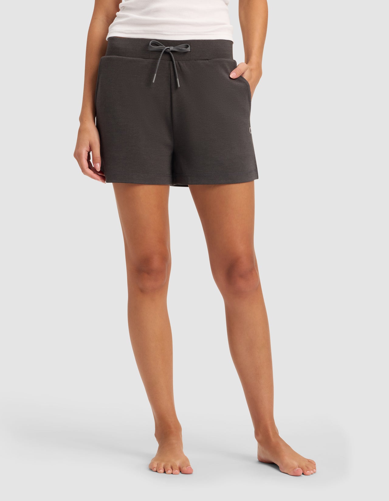 Women's Brushed Bamboo Mid-Length Shorts - Last Chance | Cozy Earth