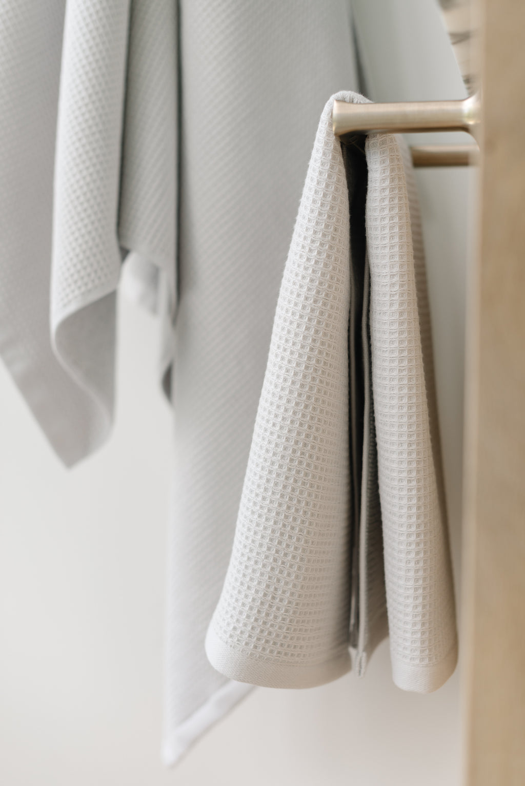 Waffle Hand Towels - Set of 2 | Cozy Earth